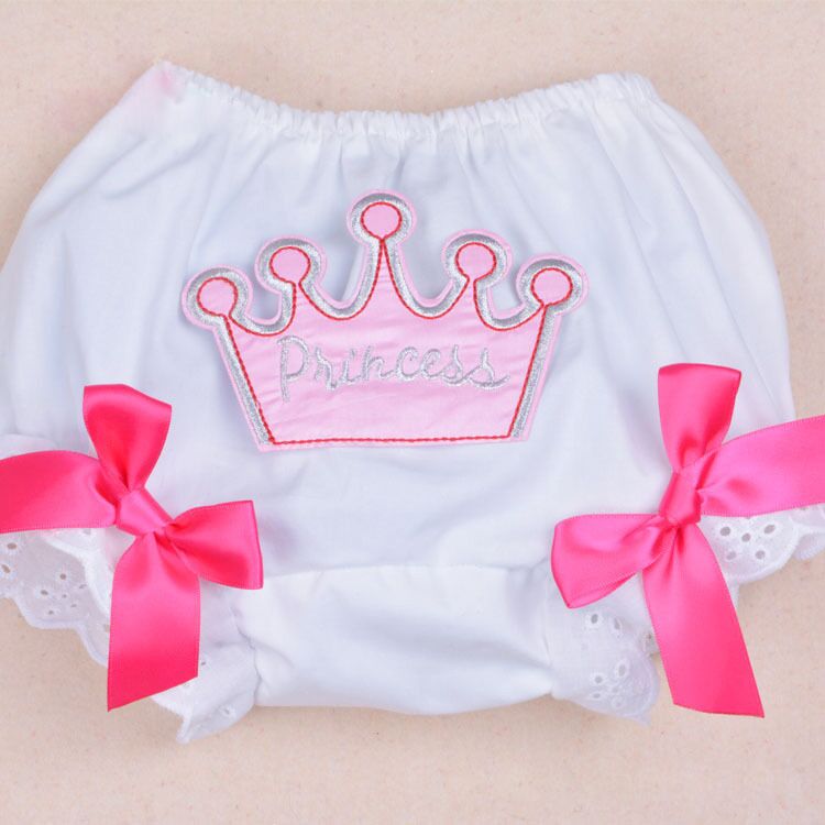 Girls Princess Birthday Cake Smash Set, Girls Princess Bloomers, Headb ...