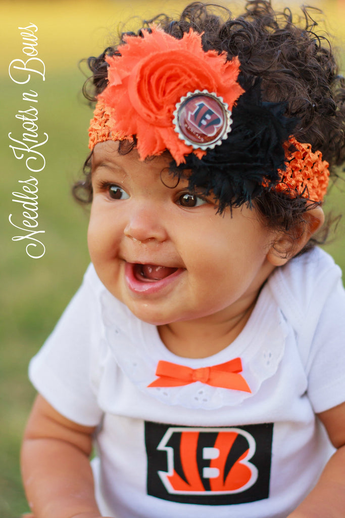 Cincinnati Bengals Game Day Football Outfit, Baby Girls, Toddlers ...